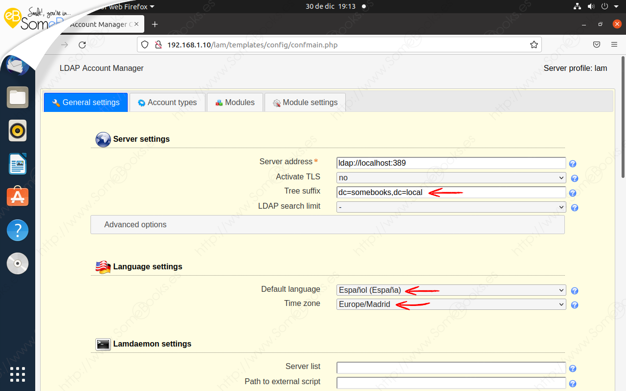 LDAP (parte 8): Instalar y configurar la interfaz web LDAP Account Manager para administrar ...
