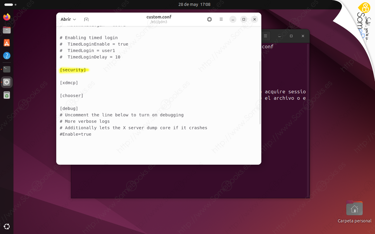 Habilitar la cuenta de root en Ubuntu 24.04 LTS e iniciar sesión gráfica - SomeBooks.es