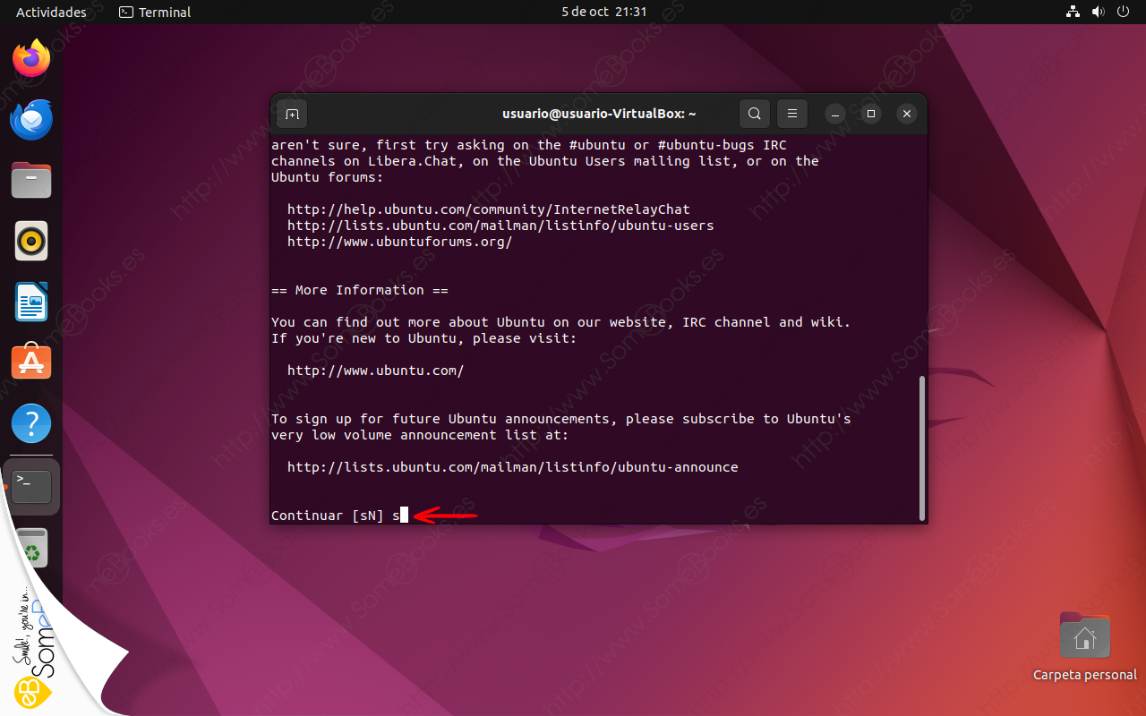 Actualiza tu Ubuntu a la versión 24.04 LTS (Noble Numbat) con un solo comando - SomeBooks.es