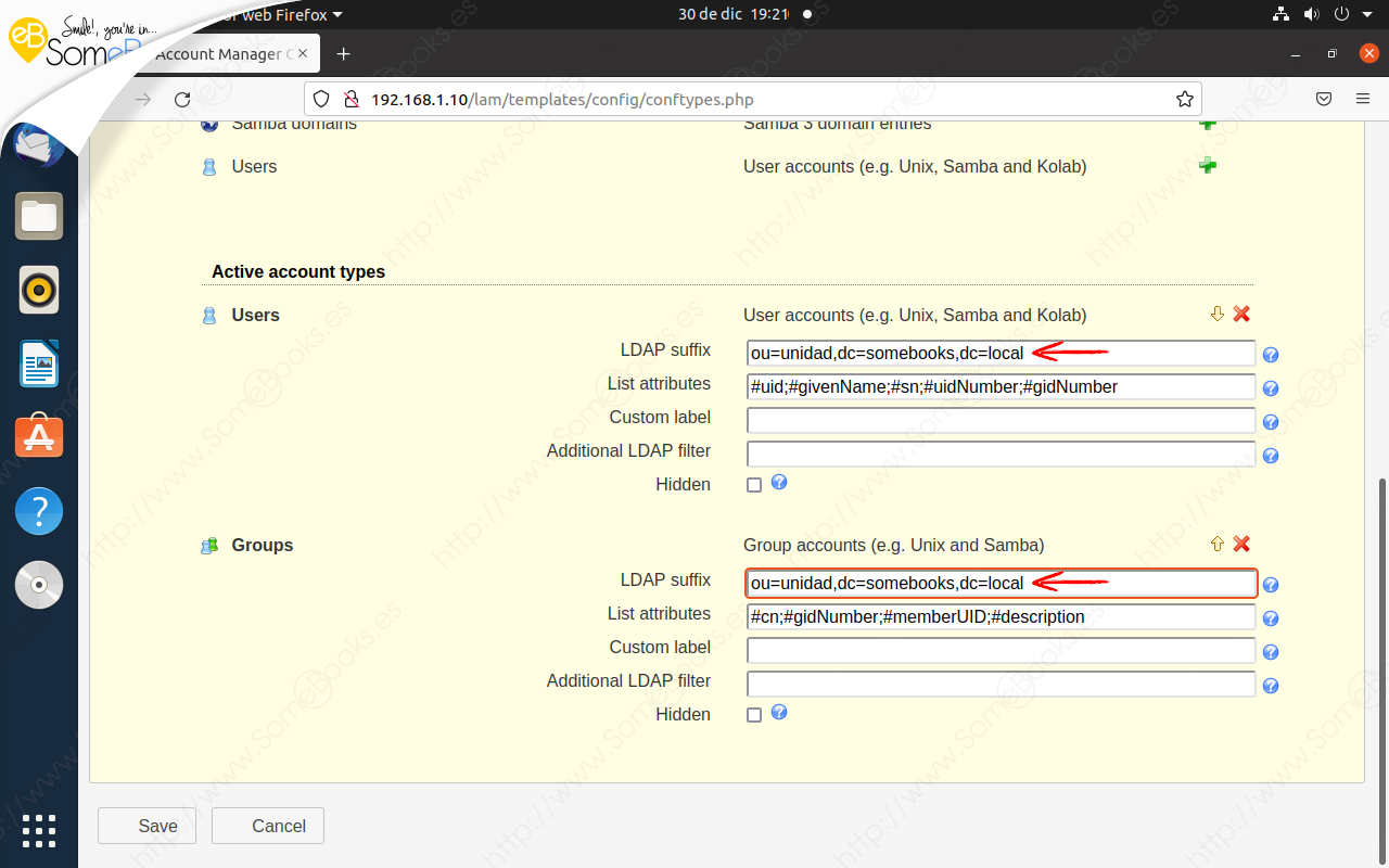 LDAP (parte 8): Instalar y configurar la interfaz web LDAP Account ...