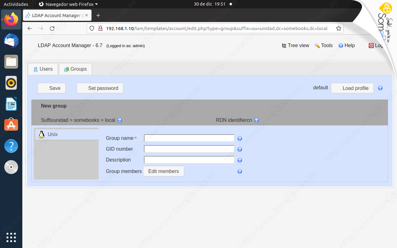 LDAP (parte 9): Usar LDAP Account Manager para gestionar usuarios y ...